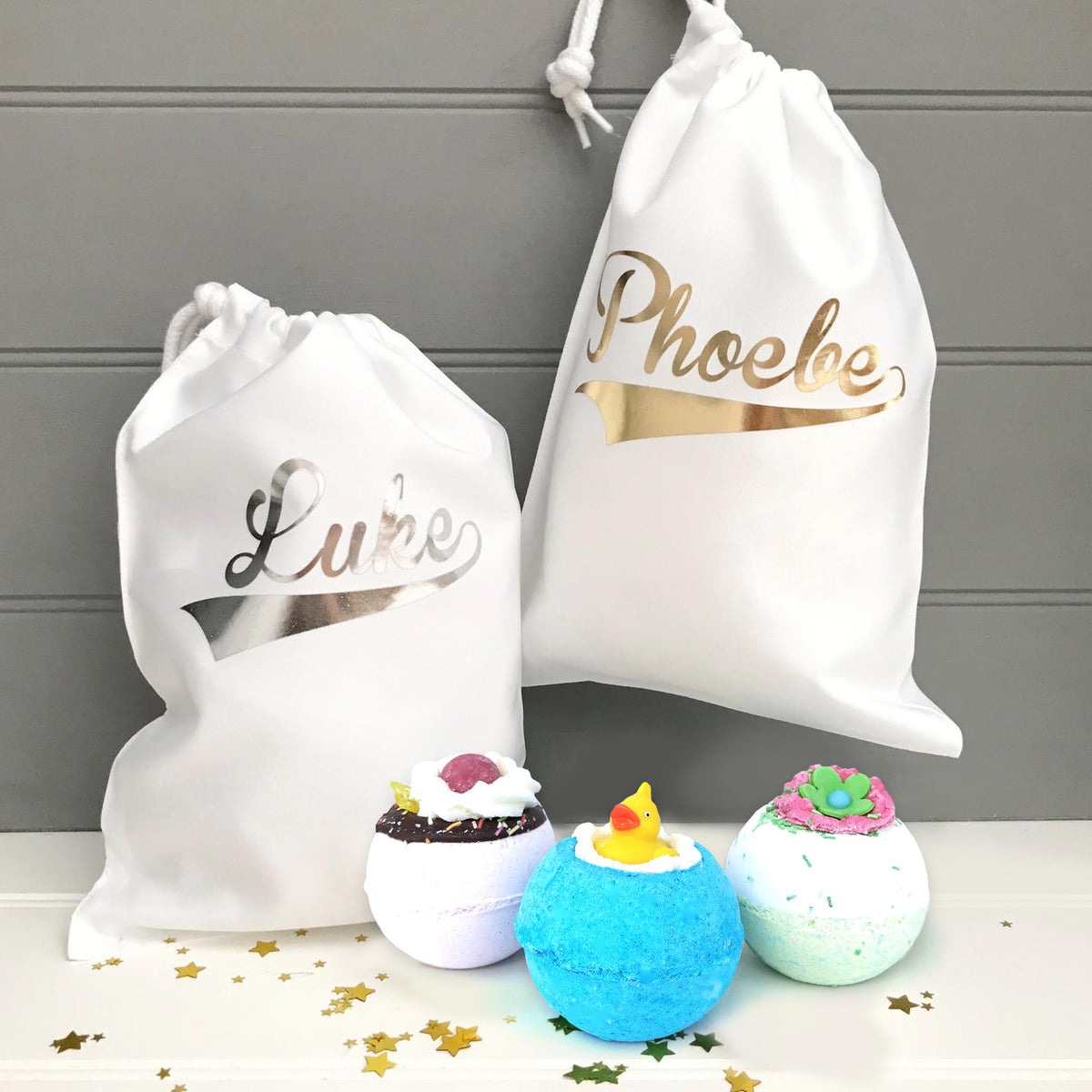 Personalised Bath Bombs Gift Bag – Pink Pineapple Home & Gifts